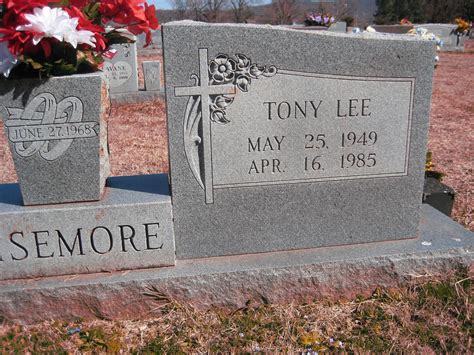Tony Lee Sisemore 1949 1985 Find A Grave Memorial