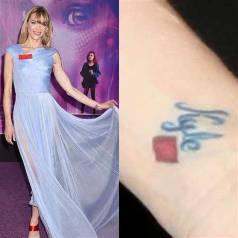 Jaime King Tattoo Memories Of Davide Sorrenti The Face