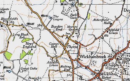Wickhambrook Photos Maps Books Memories Francis Frith
