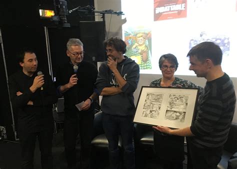 Reportage Pascal Jousselin A Reçu Son Prix Jeunesse Acbd Editions Dupuis