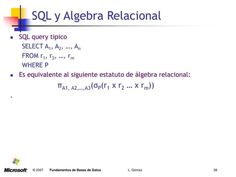 Ppt Fundamentos De Bases De Datos Powerpoint Presentation Free