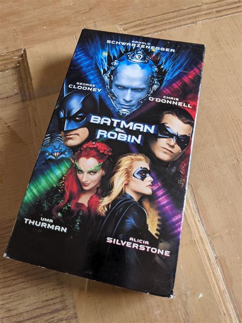 Batman And Robin Vhs 1997 Warner Home Vidéo Etsy Canada