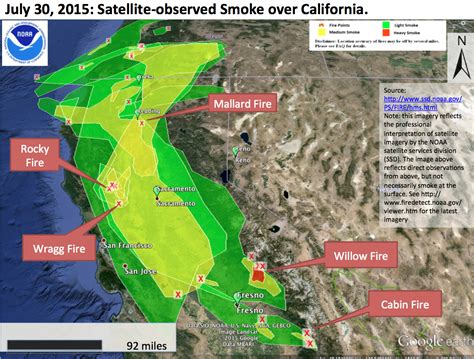 Smoke Map California