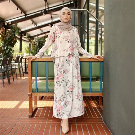 Anasri Clara Womens Fashion Muslimah Fashion Baju Kurung And Sets On Carousell