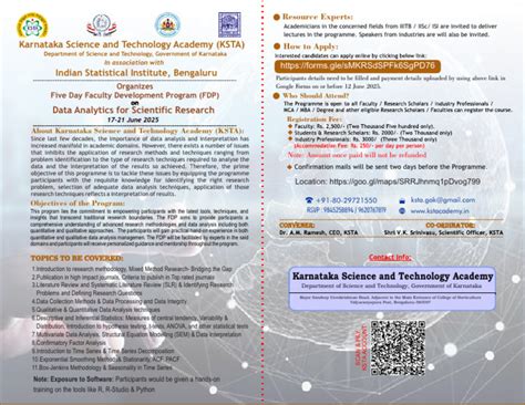 Ksta Fdp Data Analysis Flyer Pdf Data Analysis Methodology