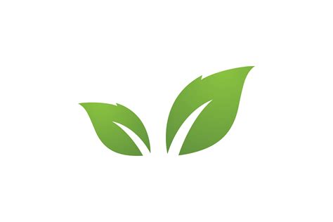 Green Leaf Ecological Element Vector Graphic By Bigbang · Creative Fabrica