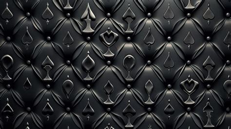 Spade Pattern Premium Ai Generated Image