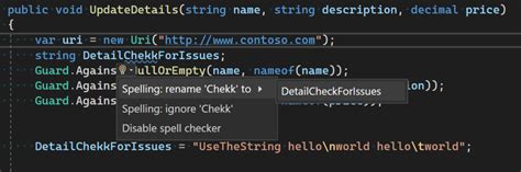 Improving The Spell Checker Visual Studio Blog