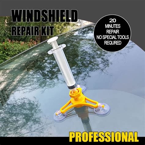 Windscreen Windshield Repair Tool Set Diy Car Kit Vicedeal