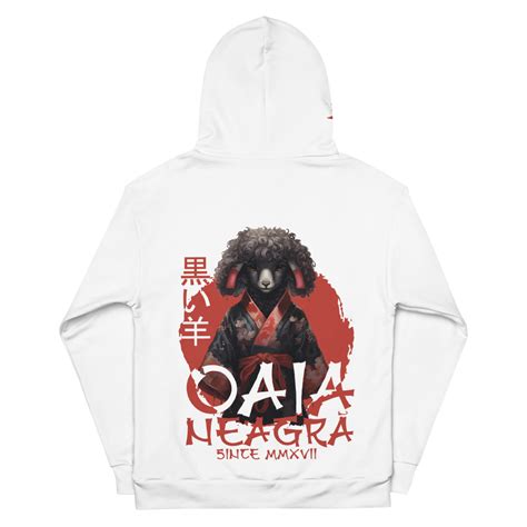 Hanorac Geisha Sheep Oaia Neagra Shop