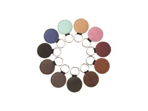 Laser Engraving Key Chain Circle Agc Education