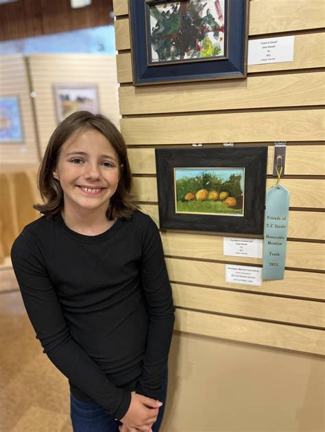Celebrating Abigail Maxwell Member Art Show Youth Award Winner Friends Of T C Steele