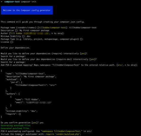wie du deine eigenen composer packages erstellst