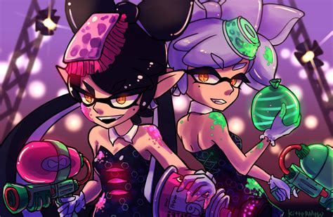 Squid Sisters By Kittermew On Deviantart
