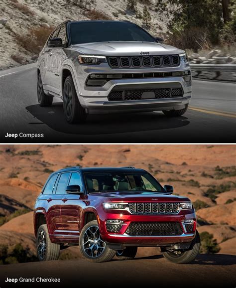 Jeep Compass Vs Grand Cherokee Which Is Right For You