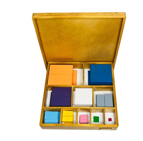 Montessori Decanomial Square Educational Tool Toywood
