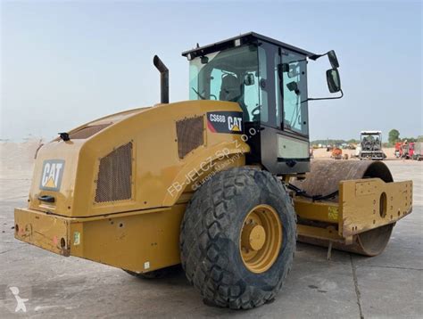 Compactador Monocilíndrico Caterpillar Cs68b Vibrating Compactor Cat