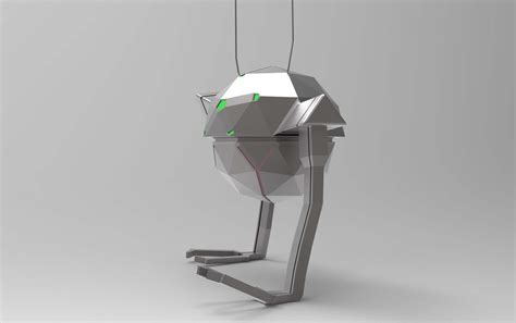 Round Robot 3d Model By Japanzanuda