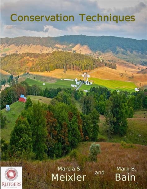 Ecological Engineering Conservation Techniques