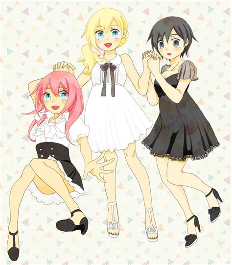 Kairi Xion And Namine Kingdom Hearts And 1 More Drawn By Nontanon