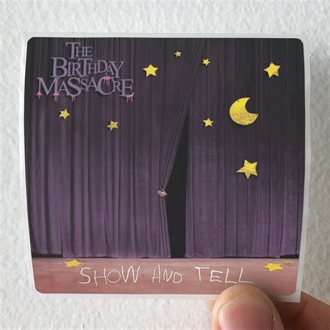 The Birthday Massacre Show And Tell Album Cover Sticker