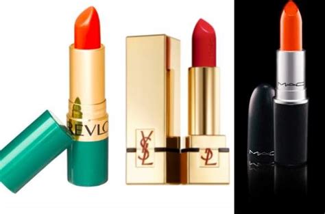 Hot Makeup Trend Orange Lipstick