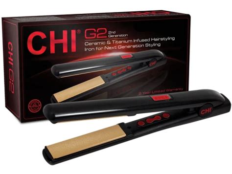 Chi G2 1 Professional Titanium Ceramic Flat Iron 1 Inch Digital Styler