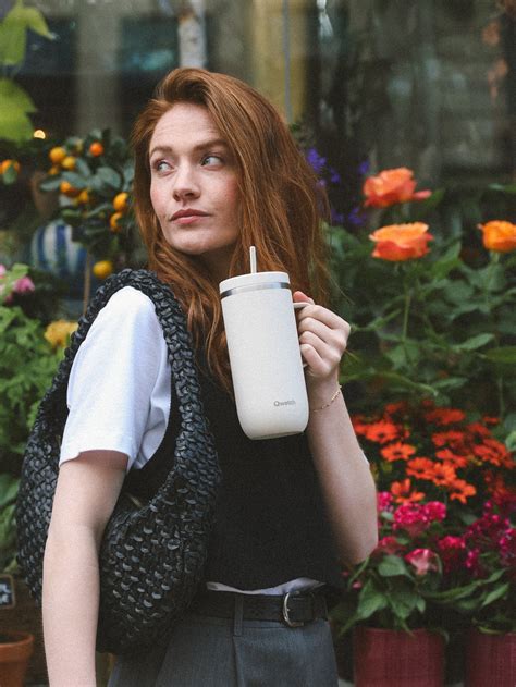 Cold Cup Isotherme Anse Matt Sable Qwetch