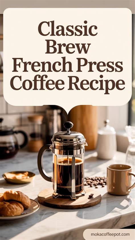 Classic Iced Coffee French Press