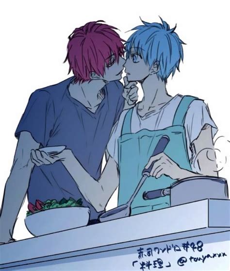 Kuroko X Akashi Yaoi Doujinshi