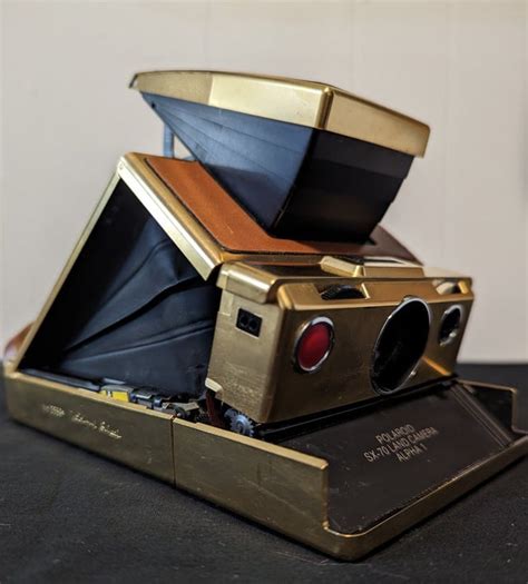 Mildred Scheel Gold Plated Sx 70 Alpha 1 No 0559 Sn C81an Rshurenka