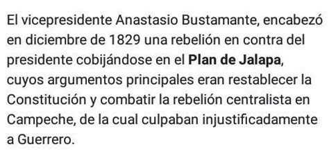 ¿cómo Se Llamó El Plan Que Desconocía A Vicente Guerrero Como