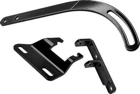 Endxedo Black Sbc Alternator Bracket Compatible With Small