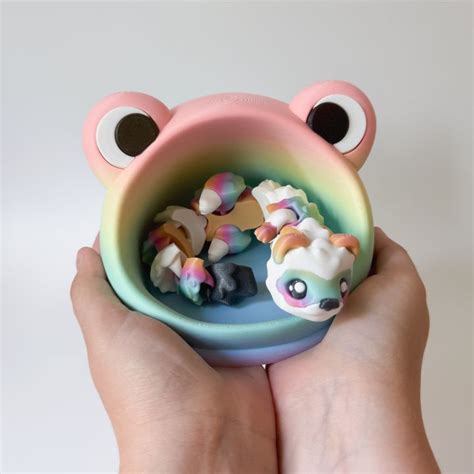 3d Printable Ferret Flexi By Layersingreen