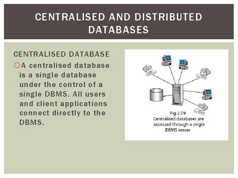 Centralised And Distributed Databases Core 2 Information Systems