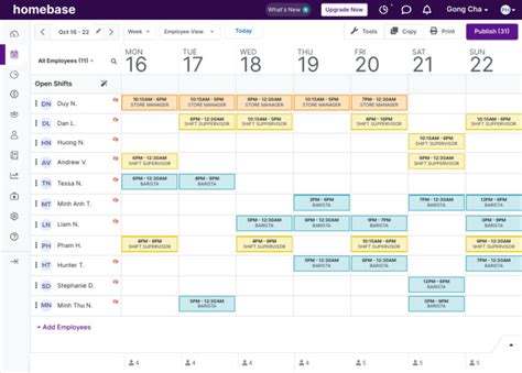 Homebase Schedule Builder Pdf