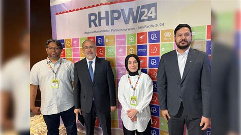 İhh Bölgesel İnsani Yardım Ortaklığı Haftası Etkinliğine Katıldı