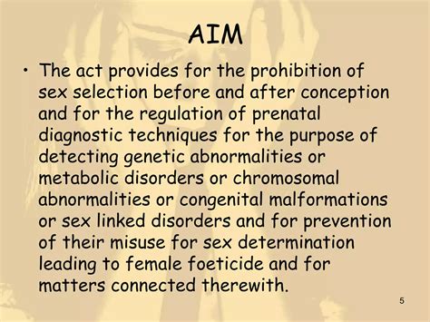 Preconception And Prenatal Diagnostic Technique Pptx
