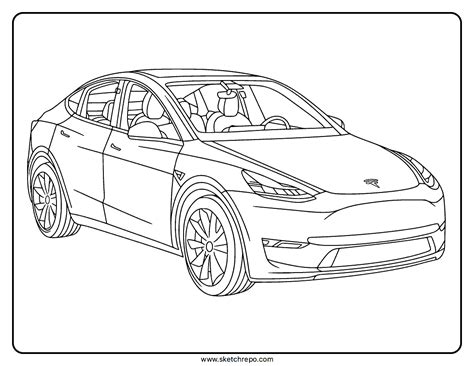 Tesla Model X Coloring Page Tesla Is Going After Women With Its Model