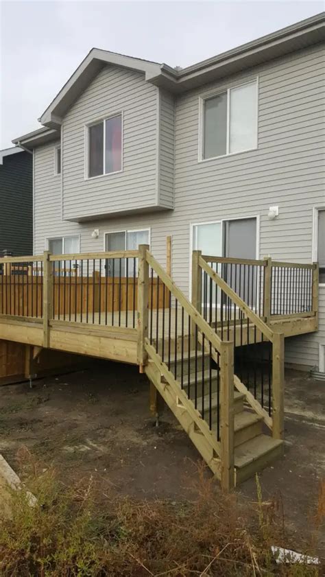 Pressure Treated Deck Candm Construction Ltd
