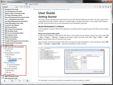 Eclipse UML Generators New And Noteworthy 1 0 0 Eclipsepedia