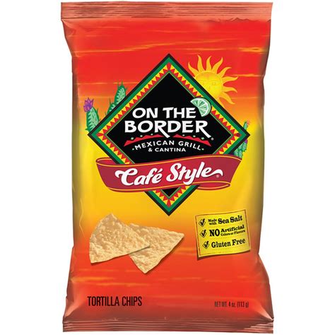 On The Border Tortilla Chips 4 Oz Delivery Or Pickup Near Me Instacart