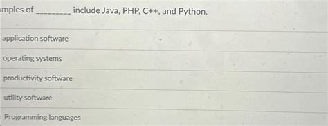 Solved Imples Of Include Java Php ﻿c ﻿and