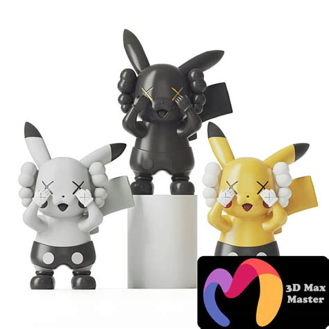 Pikachu 3dmaxter