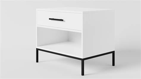 3d White Side Table Turbosquid 2033913