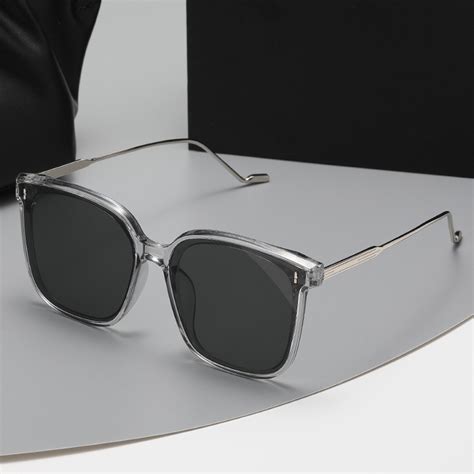 Sunglasses，new Retro Large Frame Sunglasses Men And Women Uv Protection