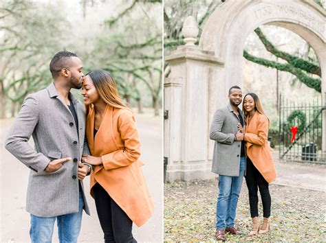 Wormsloe Engagement Session Yvette And Shema Jenna Davis Photography