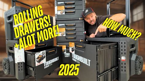 Rolling Drawers Toughbuilts New Stacktech Range 2025 Youtube