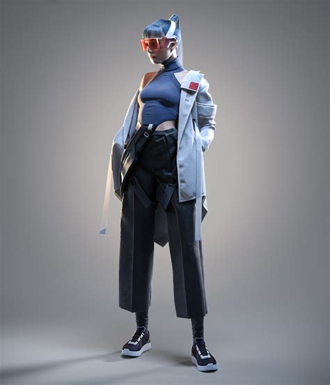 Artstation The Docter Chris Chui High Tech Fashion Tech Fashion Marvelous Designer