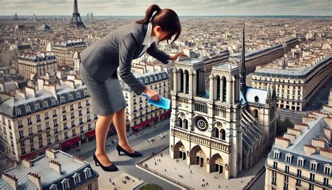 Notre Dame Cleaning Giantess By Aibotos On Deviantart
